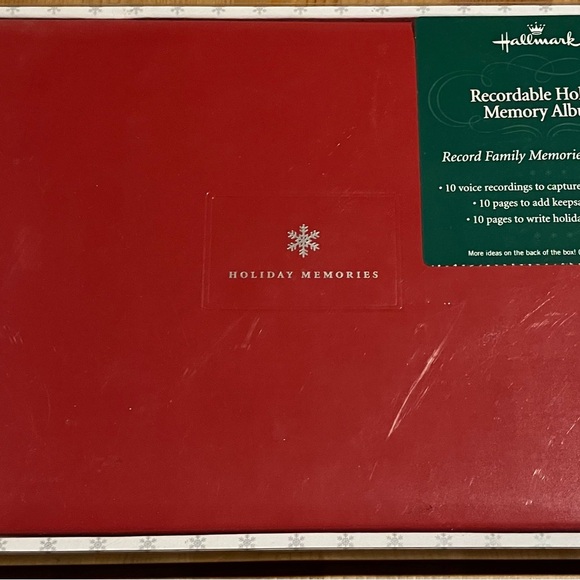 Hallmark | Holiday | New In Box Hallmark Recordable Holiday Memory ...